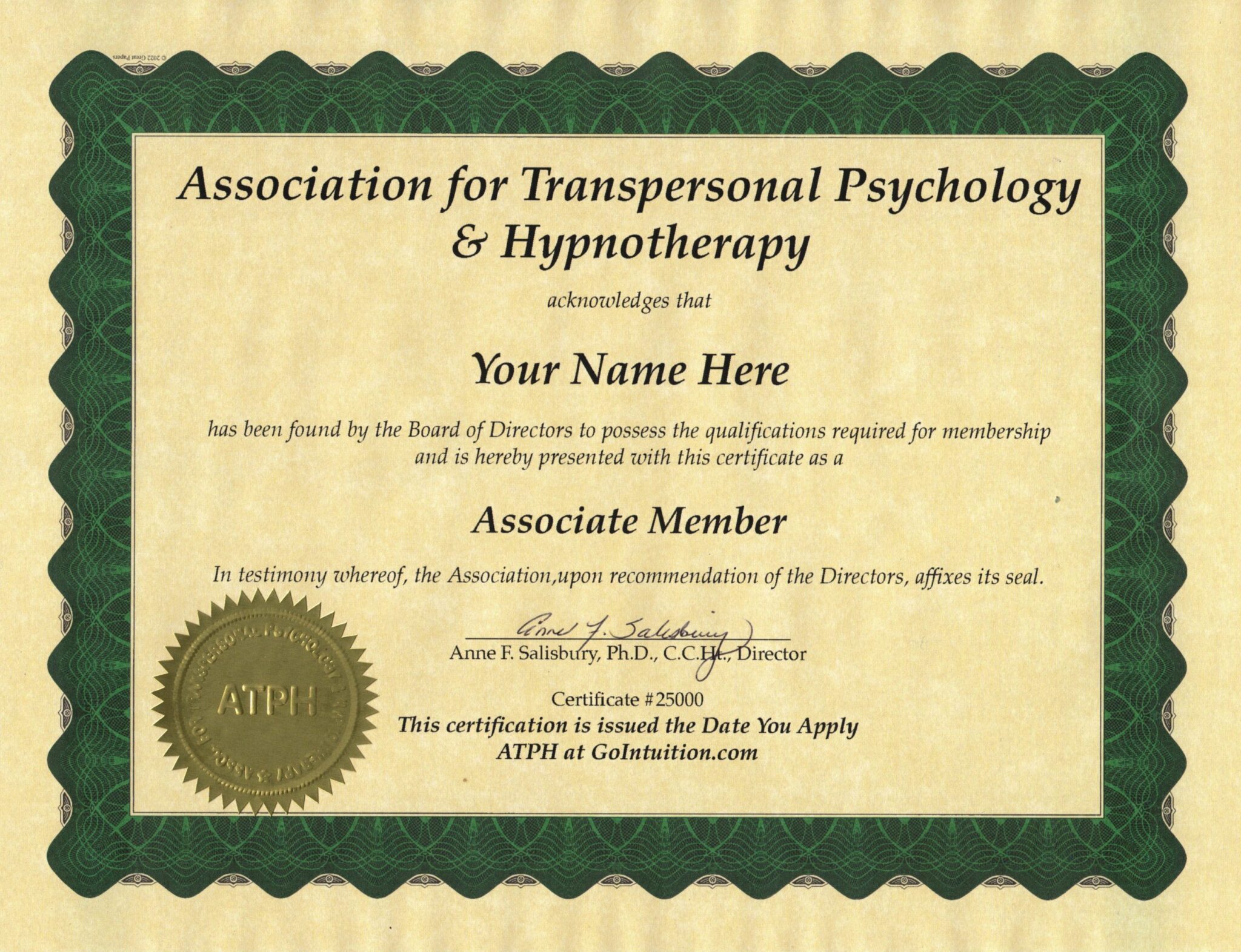 ATPH Associate Membership Go Intuition ATPH Associate Membership Go Intuition